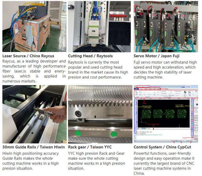 3015A 1500w 2000w 3000w Fiber Laser Cutting Machine Cnc Metal Plate For ...